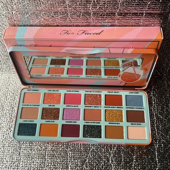 Too Faced | Makeup | Too Faced Italian Spritz Palette | Poshmark